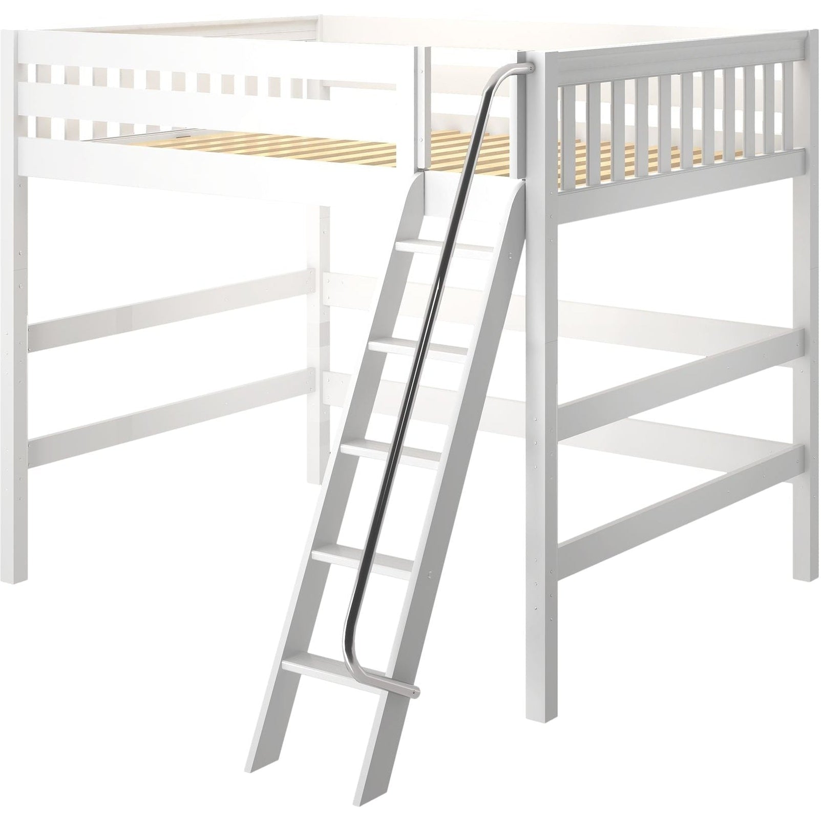Maxtrix Queen High Loft Bed with Ladder — Decor4Kids