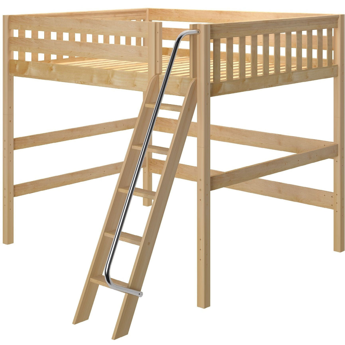 Maxtrix Queen Ultra High Loft Bed with Ladder — Decor4Kids
